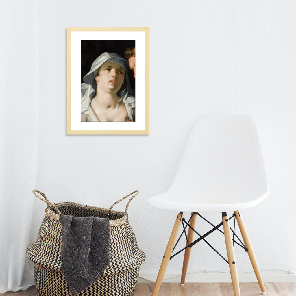 Cornelis Cornelisz van Haarlem - A Monk and a Nun, 1591 - Duurzame Gicléeprint - Canvas, Fine ...